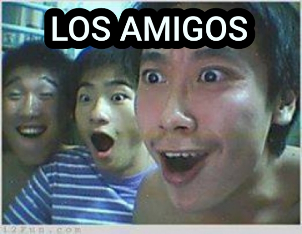 LOS AMIGOS - Generador Memes