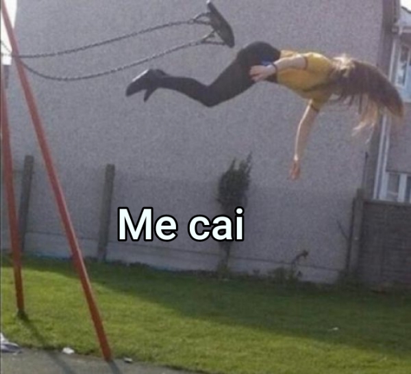 Me cai - Generador Memes