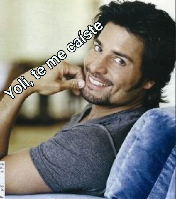 Yoli, te me caíste - Generador Memes